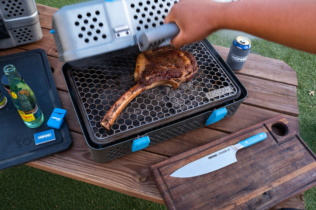 Reverse Seared Texas Tomahawk | NOMAD Grills